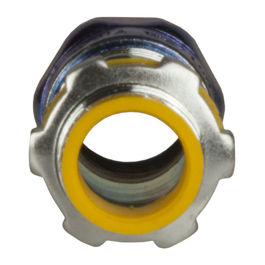 Raco 2912RT 1/2" EMT Raintight Compression Connector, Insulated, Steel ...