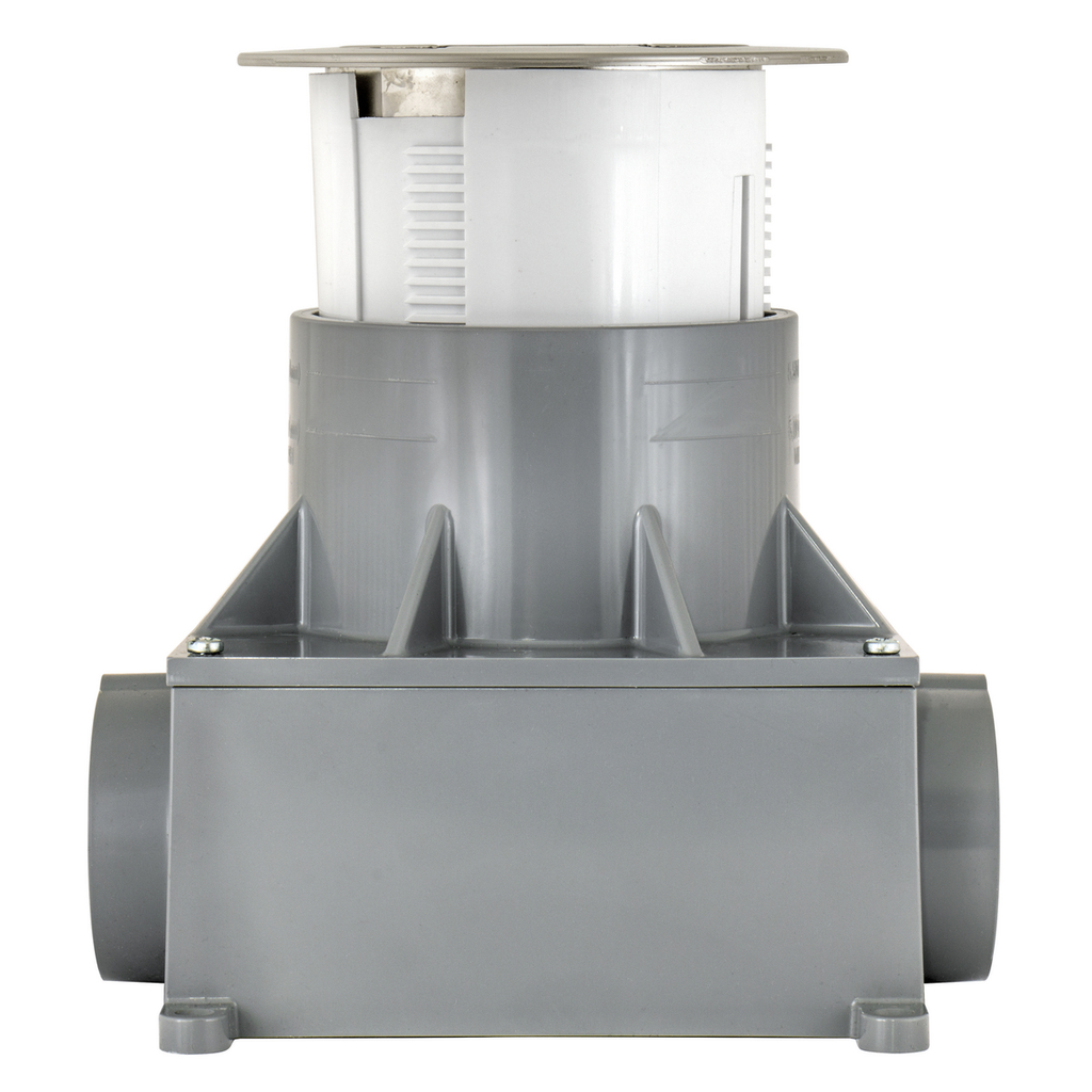 Hubbell CFBS1R4PFB S1R FB 4 PLASTIC FLOOR BOX | Viking Electric