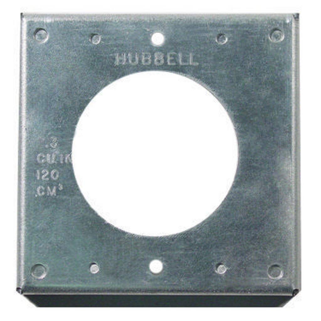 Hubbell HBL50SC 4 Inch Square 50 Amp Locking Opening Box Cover | Viking ...
