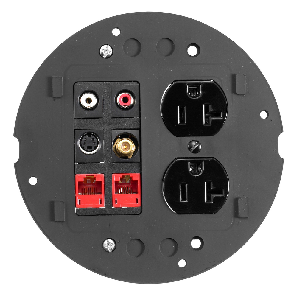 Hubbell S1SPDUSL Concrete Floor Box Fire Rated Poke-Through Device ...