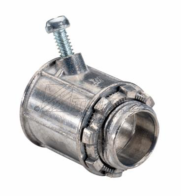 Topaz Corp 121 1/2 Inch Die-Cast Zinc Set Screw Type Straight Flexible ...