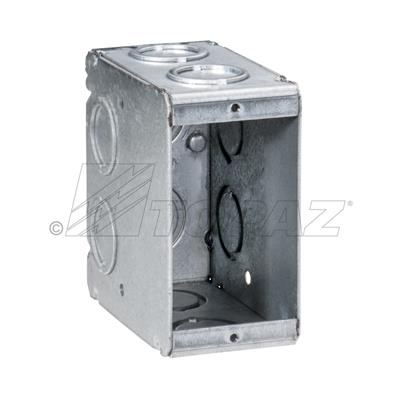 TPZ MAB91 1 GANG MASONRY BOX, CONC | Cooper Electric