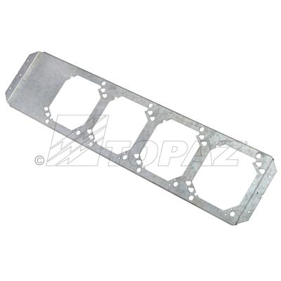 TPZ TZRBS24 4 DEVICE RIGID BOX SUPP | Cooper Electric