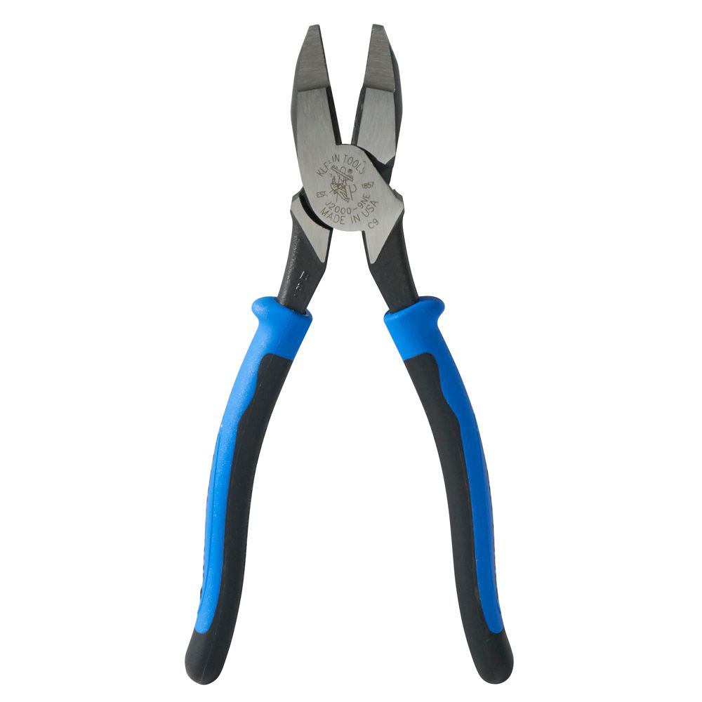 Klein J2000-9NE 9" Journeyman™ High-Leverage Side-Cutting Pliers ...