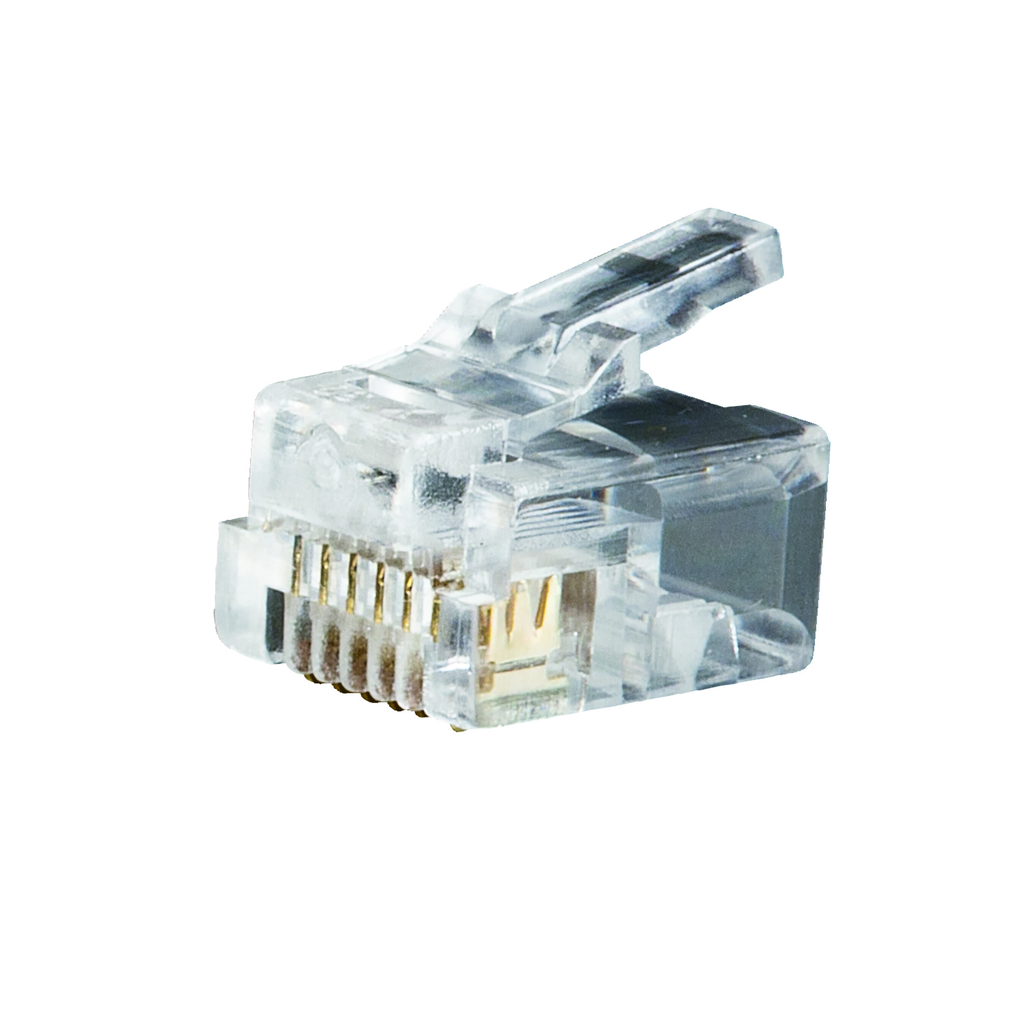 Modular Telephone Plugs RJ11 6P6C, 25-Pack | Mayer Electric