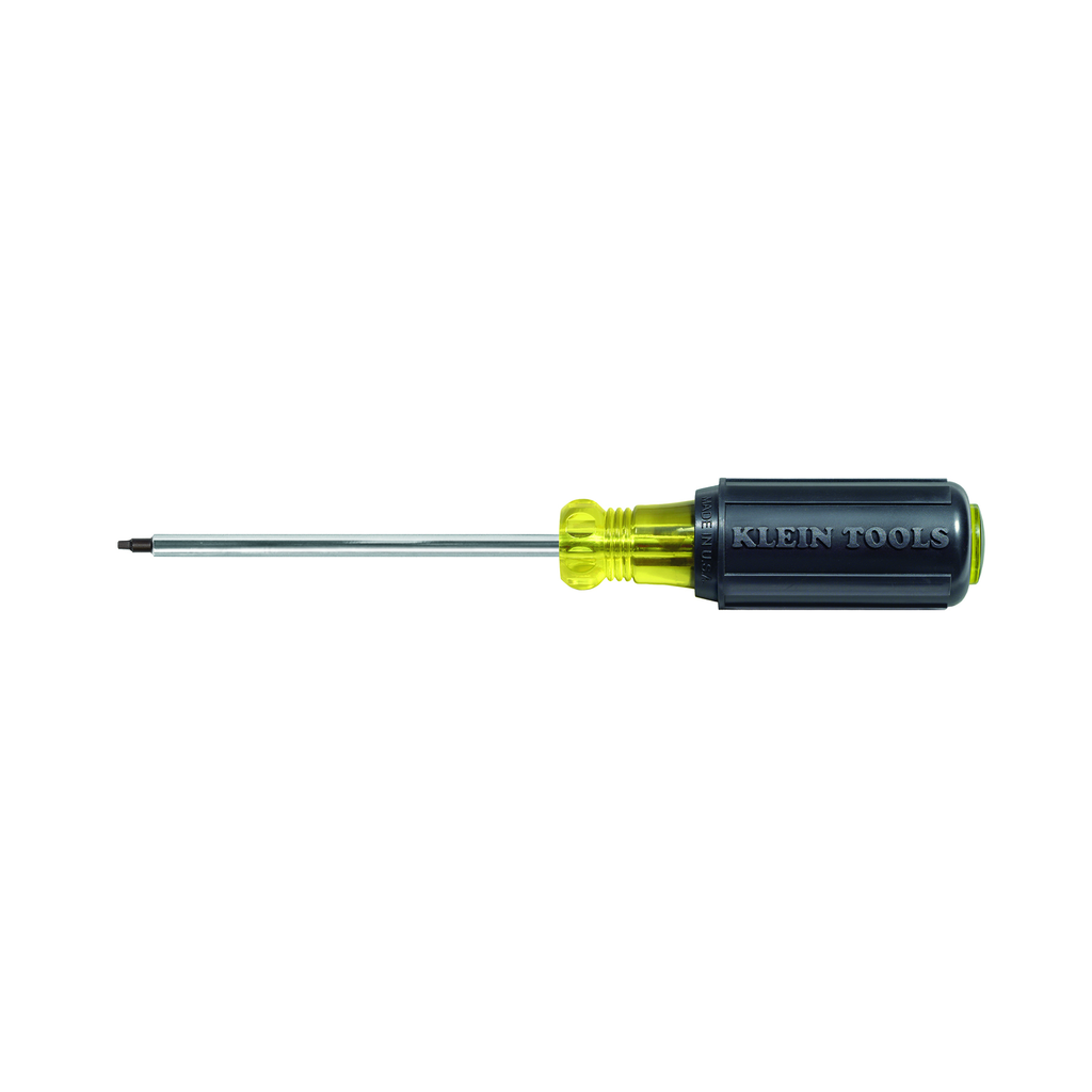 Klein 662 #2 Square Screwdriver - 4" Round-Shank | Viking Electric