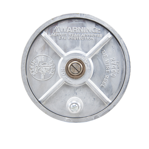 Tie wire reel store