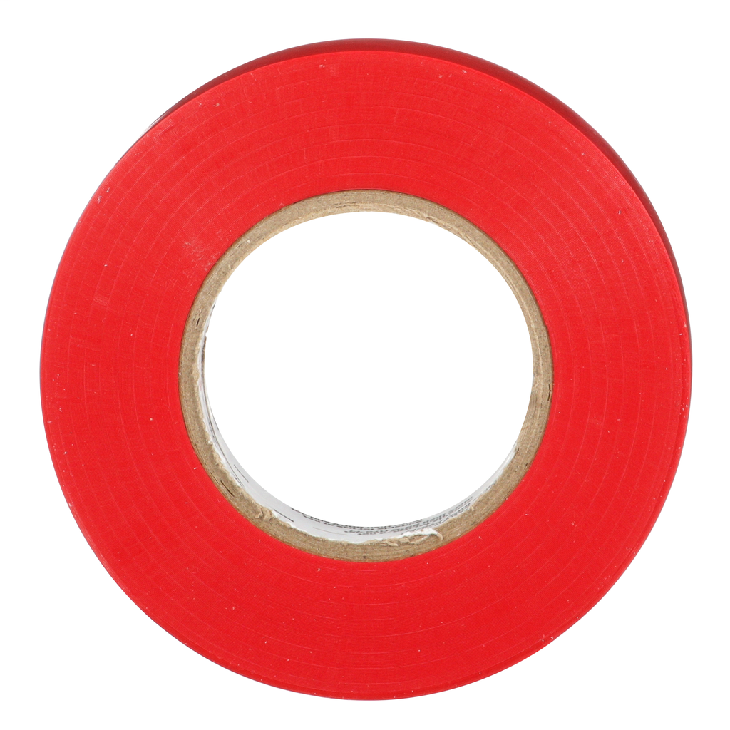 3M 165RD4A 3 4 X 60ft Temflex Vinyl Electrical Tape Red 6 Mil 19mm