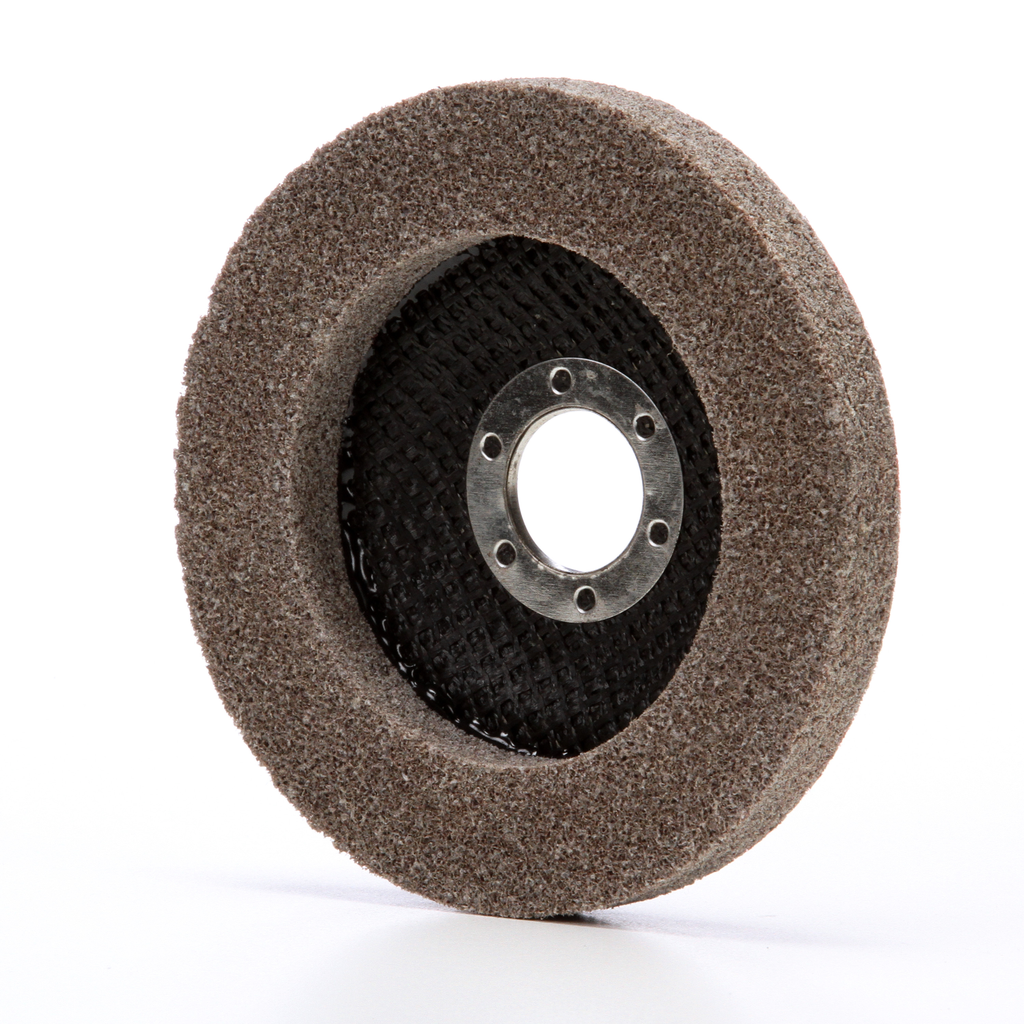 Scotch-Brite Cut and Polish Unitized Disc, 4-1/2 in x 7/8 in 5A FIN, 5 ...