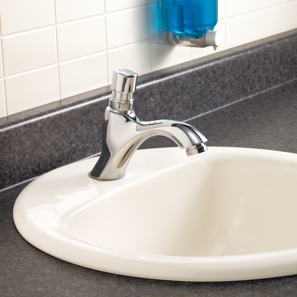 Metering Bathroom Sink Faucet | ROBINSON SUPPLY