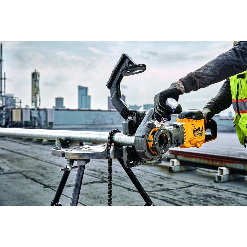 DeWalt DCE700X2K FLEXVOLT® 60V MAX Cordless Pipe Threader Kit With Die ...