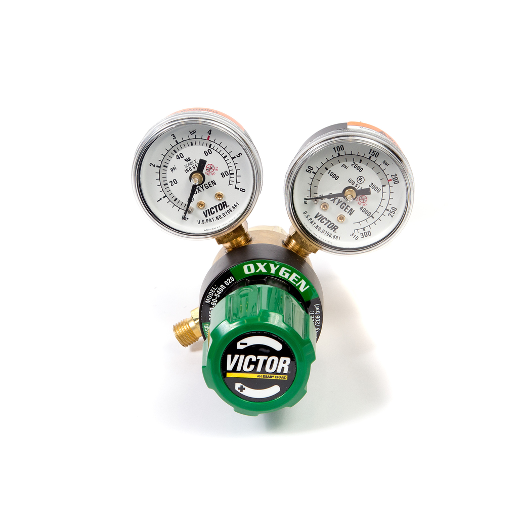 Victor®Model G150-60-540R Light Duty Oxygen Cylinder Regulator, CGA-540