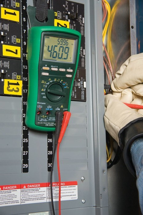 GRN DM-830A DMM, TRMS AC+DC,DUALTEM | Cooper Electric