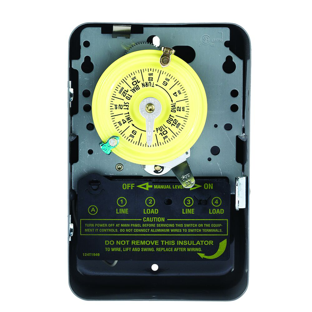 Intermatic T103 40A, 120V 24 Hour Heavy Duty Indoor Time Switch | Viking Electric