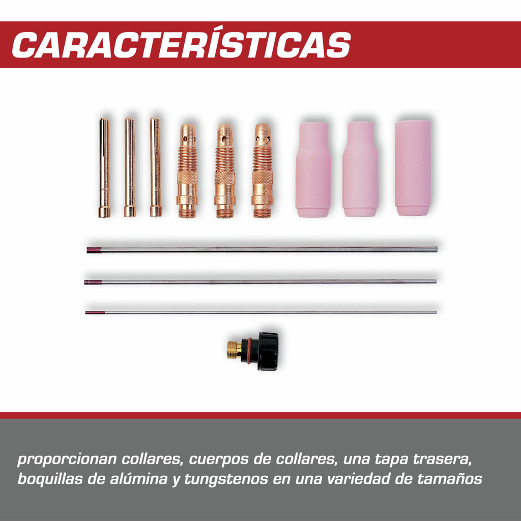 Parts Kit for PTA-17 TIG Torch