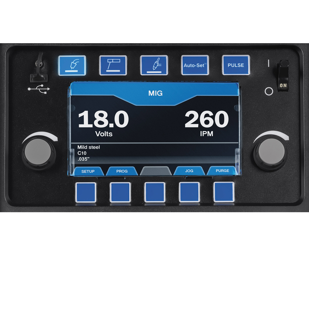 951767, Multimatic® 255 Multiprocess Welder w/ EZ-Latch™ Running Gear ...