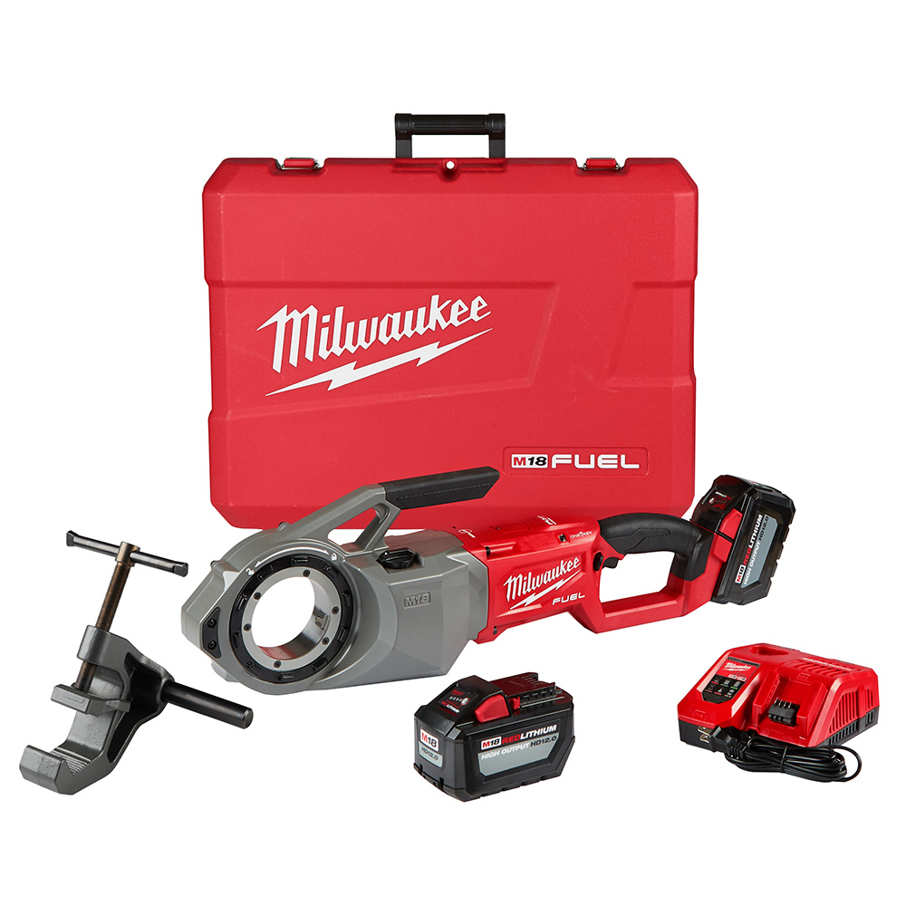 Milwaukee 2874-22HD M18 FUEL™ Cordless Pipe Threader w/ OneKey™ Kit ...