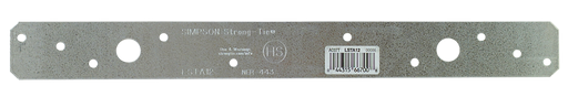 LSTA 1-1/4 in. x 12 in. 20-Gauge Galvanized Strap Tie