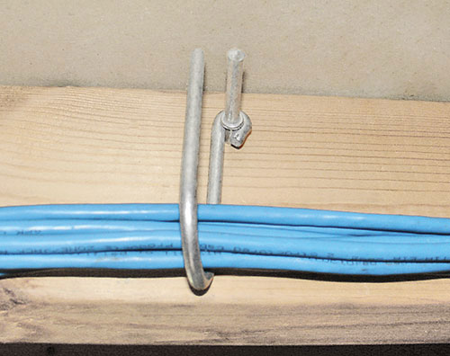 Garvin DRV-7/8 7/8" Nail-On Low-Voltage Cable Drive Ring, Galvanized ...