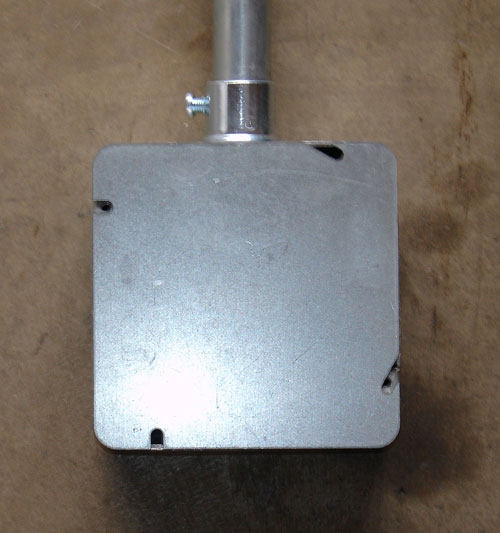 Garvin 72C1-VT 4-11/16" Square Chicago Plenum Blank Gasketed Cover ...