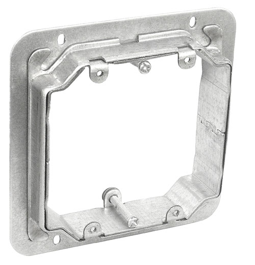 Garvin AMR211B 2-Gang Adjustable-Depth Device Ring, Adjusts 3/4" to 1-1 ...