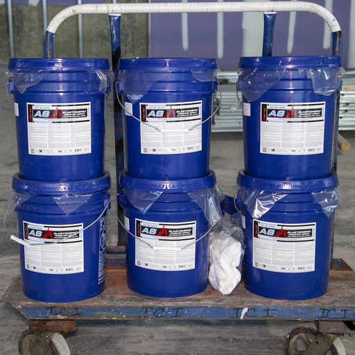 Specseal AS200 5 Gallon Pail of Spec-Seal Elastomeric Spray Coat Red ...