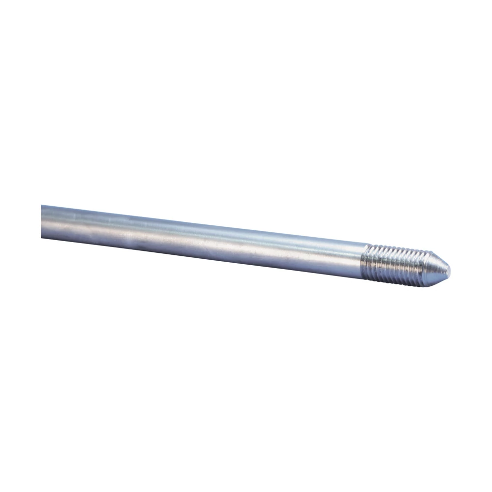 Erico 683400S 302 Stainless Steel Ground Rod, Threaded, 3/4" x 10ft ...