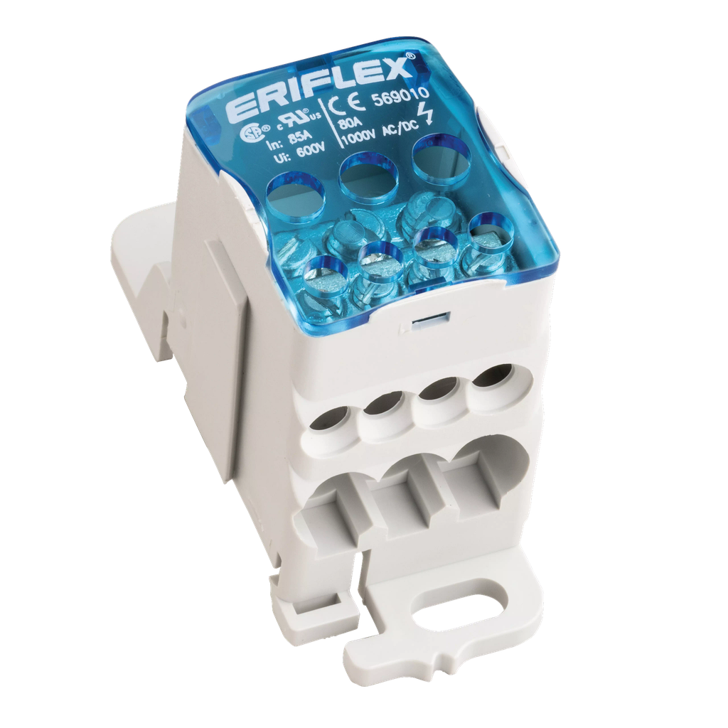 Eriflex 569010 1-Pole 80 Amp Distribution Block | Viking Electric