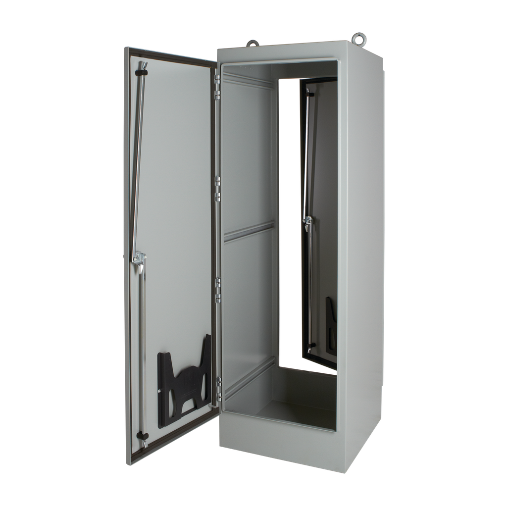 Hoffman A727224FSD 72" x 72" x 24" Free-Standing Enclosure, Two-Door ...